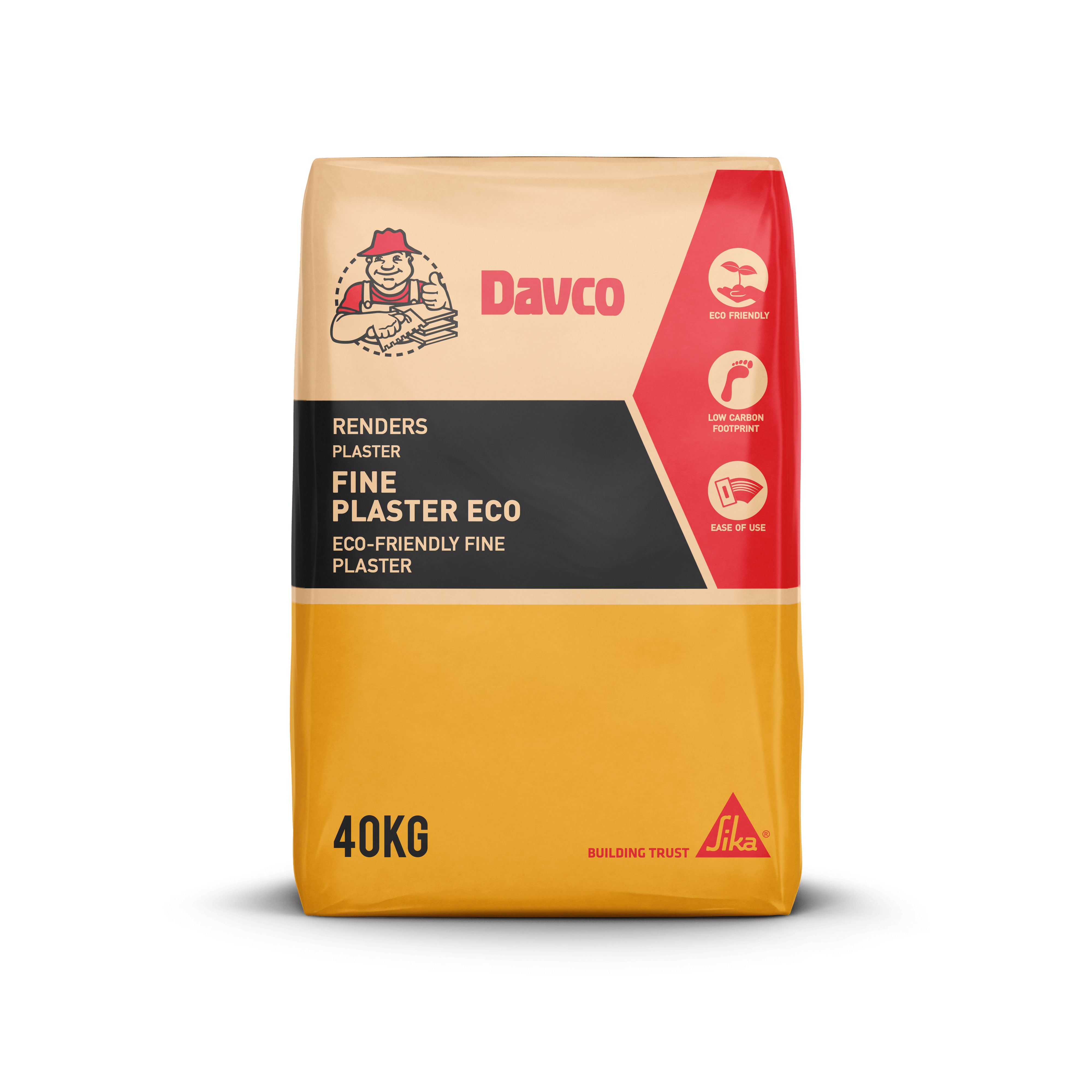 DAVCO FINE PLASTER ECO (40KG) - Khiang Hor Enterprise